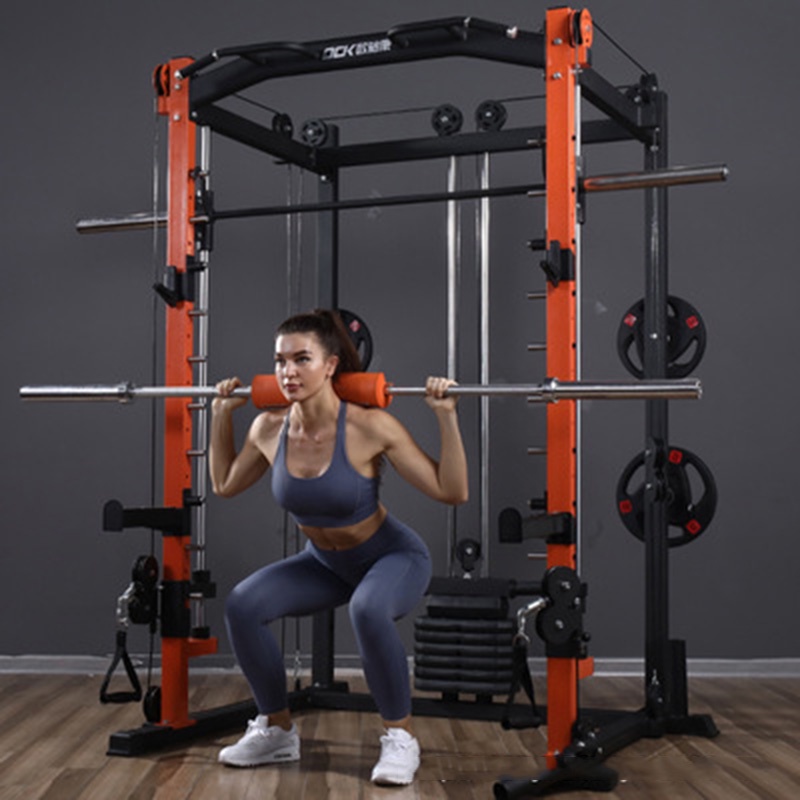 Comprehensive training device Smith machine gantry fitness equipment ...