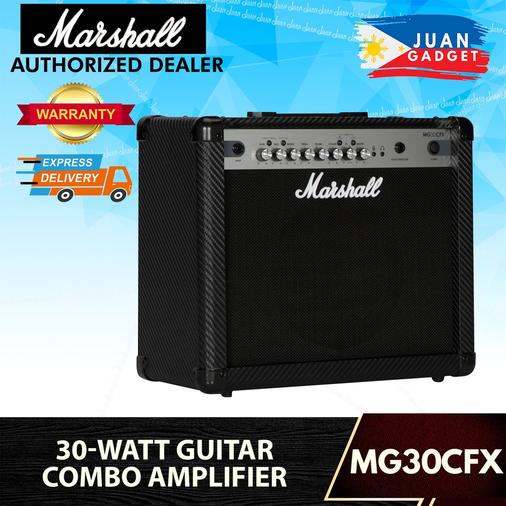 Marshall MG30CFX MG Series 30-Watt Guitar Combo Amplifier Black ...