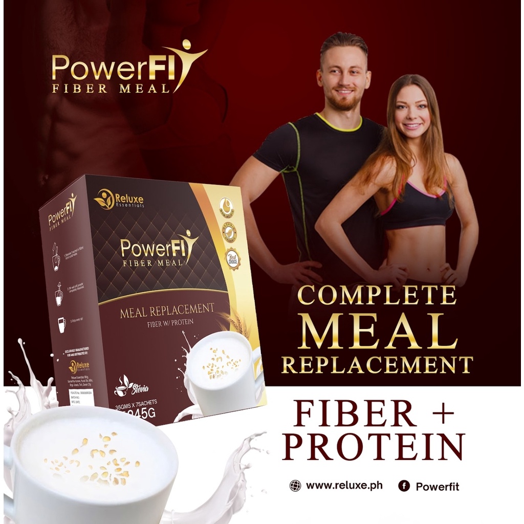 POWER FIT FIBER MEAL | Meal Replacement with Fiber and Protein | Meal ...