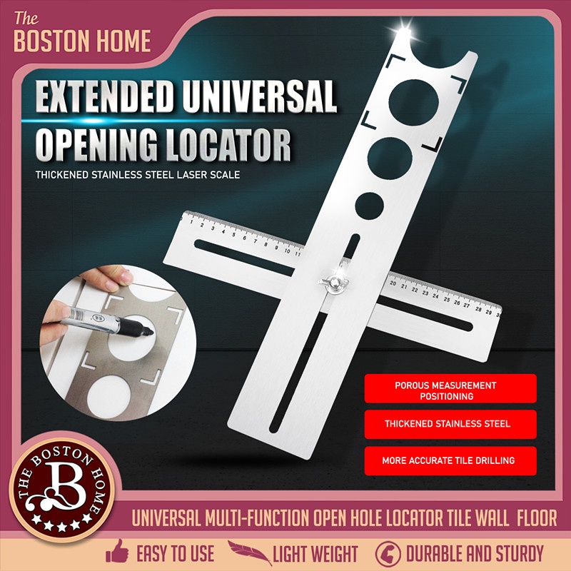 Boston Home Multifunctionl Universal Extended opening Hole Locator ...