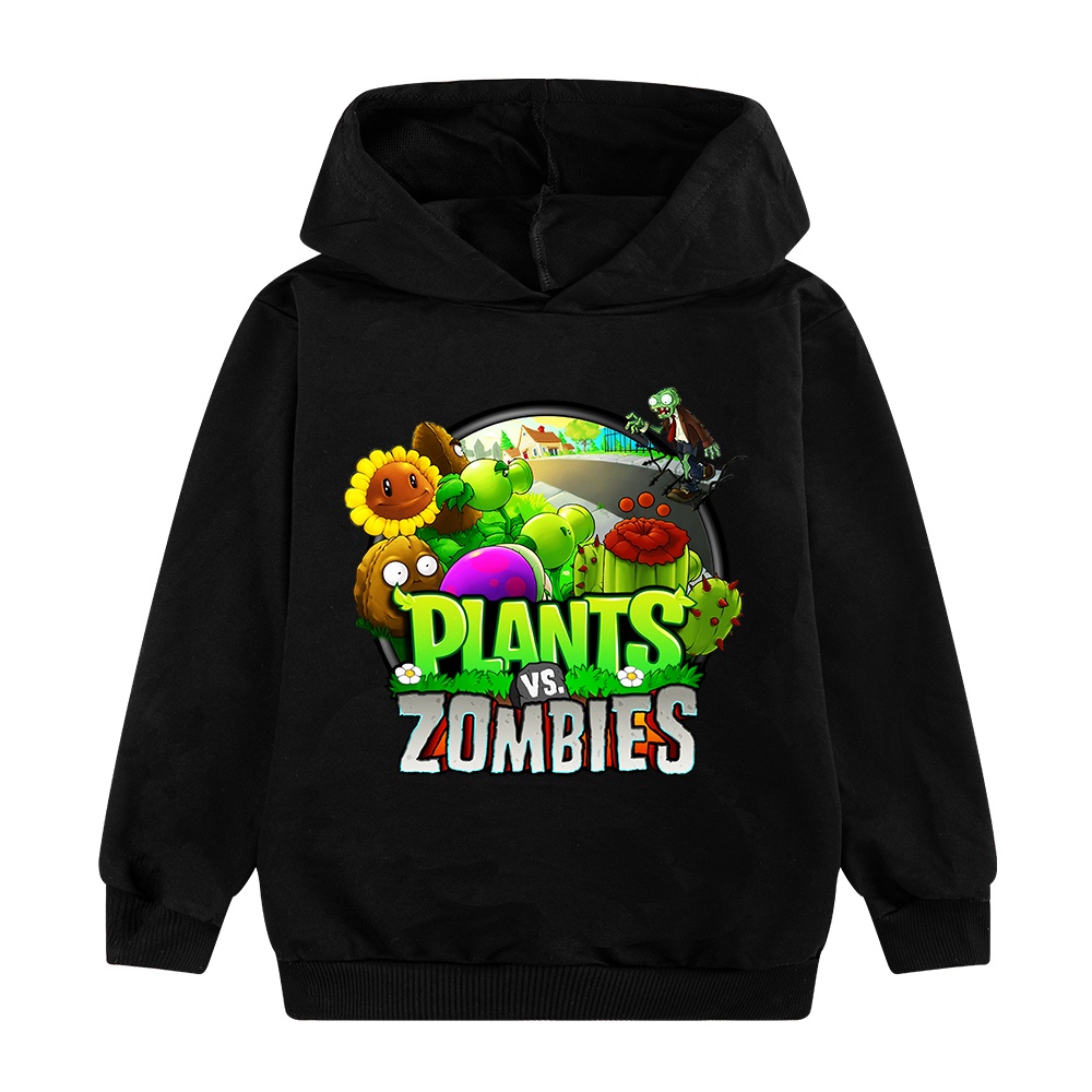 Plants vs. Zombies Kids game Hoodie Boys and Girls Fashion Casual ...