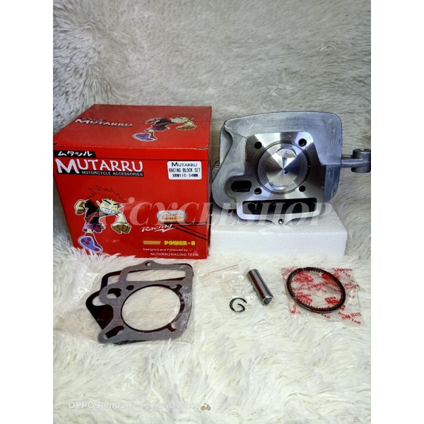 MUTARRU CYLINDER BLOCK FOR XRM 110 STD, 53MM, 54MM, 56MM | Shopee ...