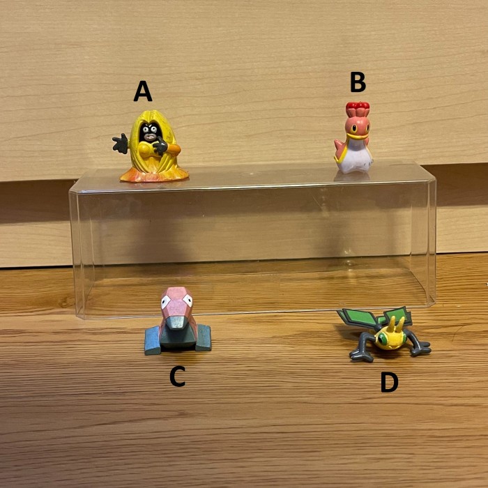 Pokemon Figure Moncolle - Jynx Shellos Porygon Vibrava - Porygon BAS ...