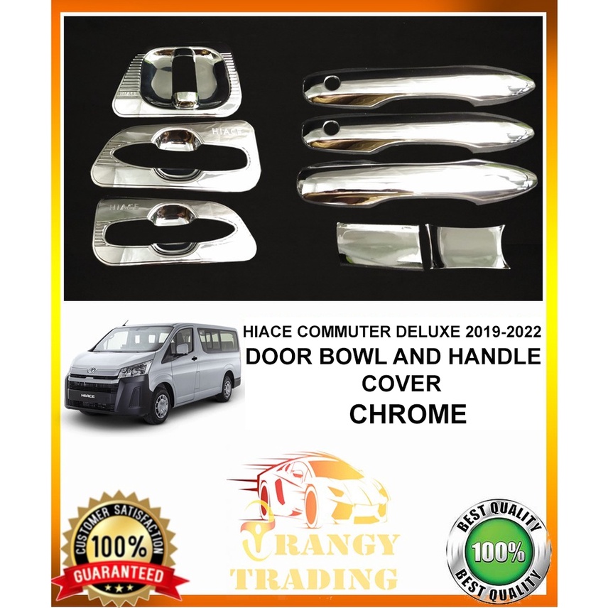 Toyota Hiace Commuter Deluxe 2019 to 2024 Door bowl and handle cover ...