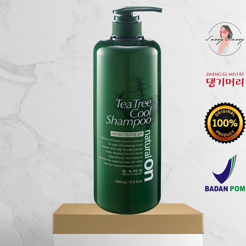 Daeng Gi Meo Ri Tea Tree Cool Shampoo 1000ML | Shopee Philippines