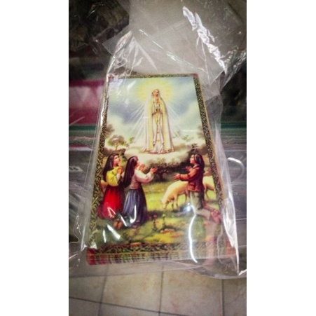 Our Lady of Fatima Stampita- Holy Cards | Shopee Philippines