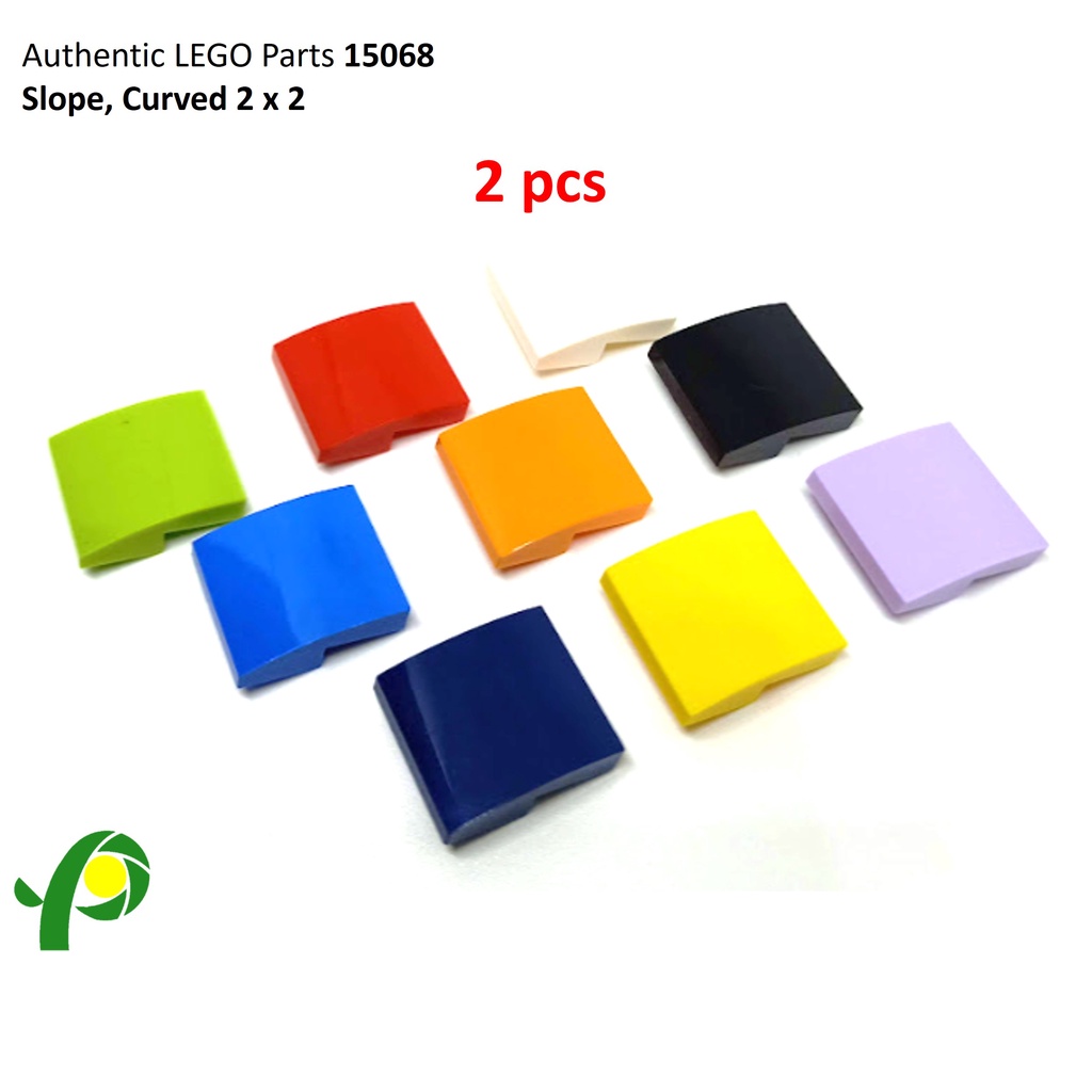 LEGO Parts 15068 Slope Curved 2x2 No Studs | Shopee Philippines