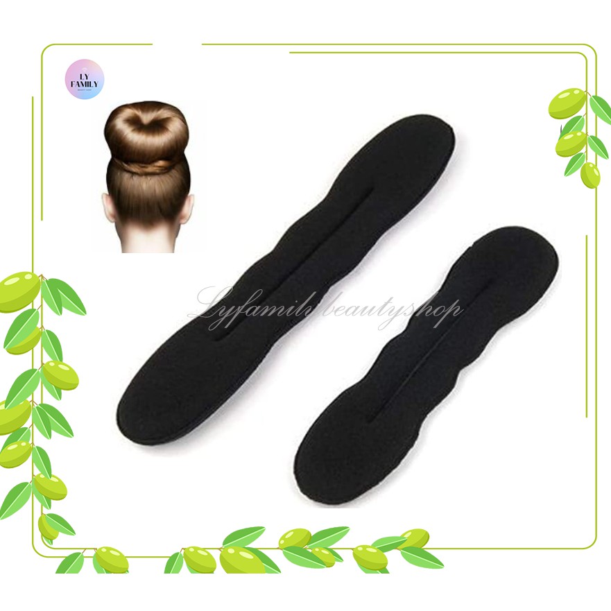Hair Sponge Bun Maker Foam Hair Bun Maker Twist Tool (Small or Large ...