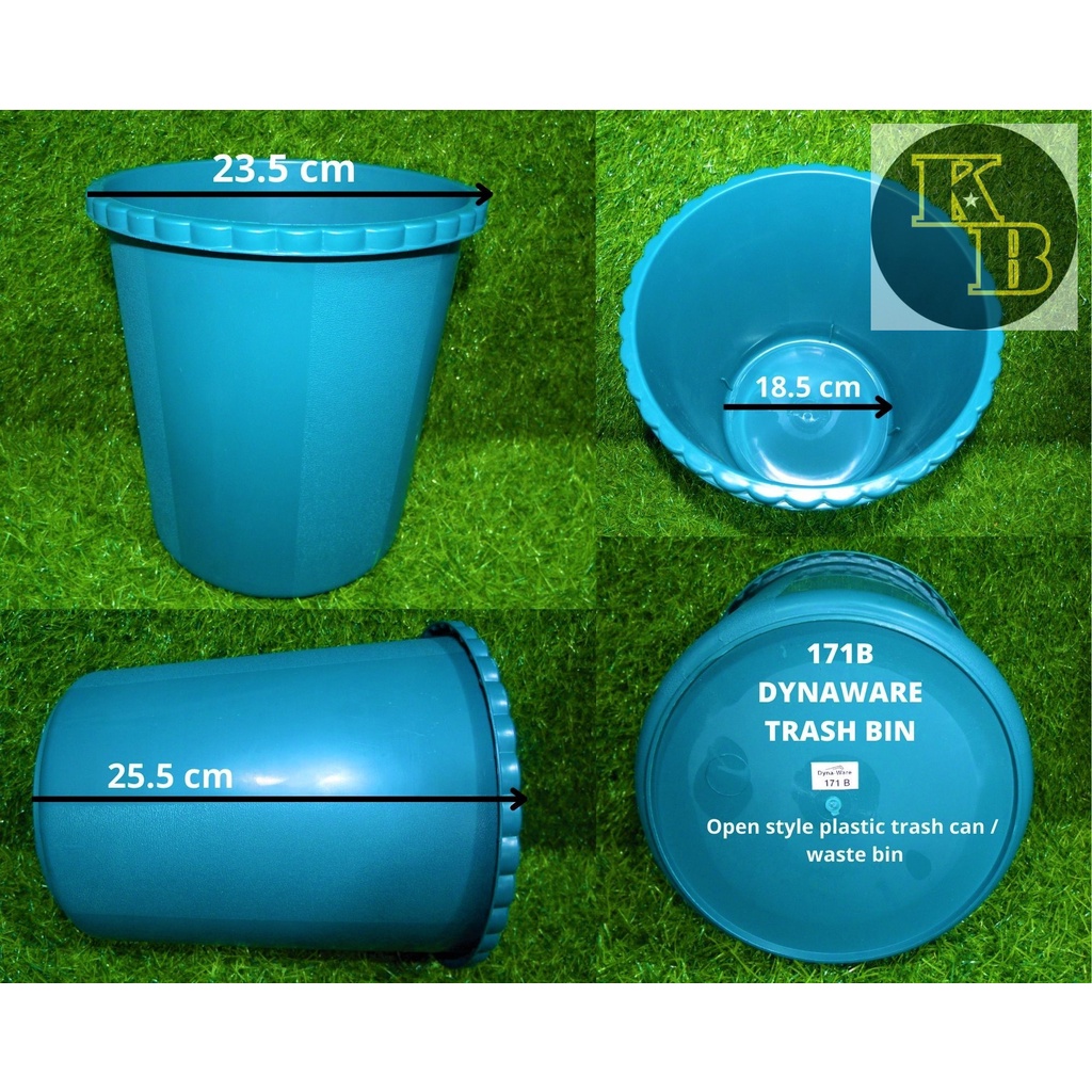 Dyna-Ware Open Garbage/Trash Bin #171B (Basurahan) | Shopee Philippines