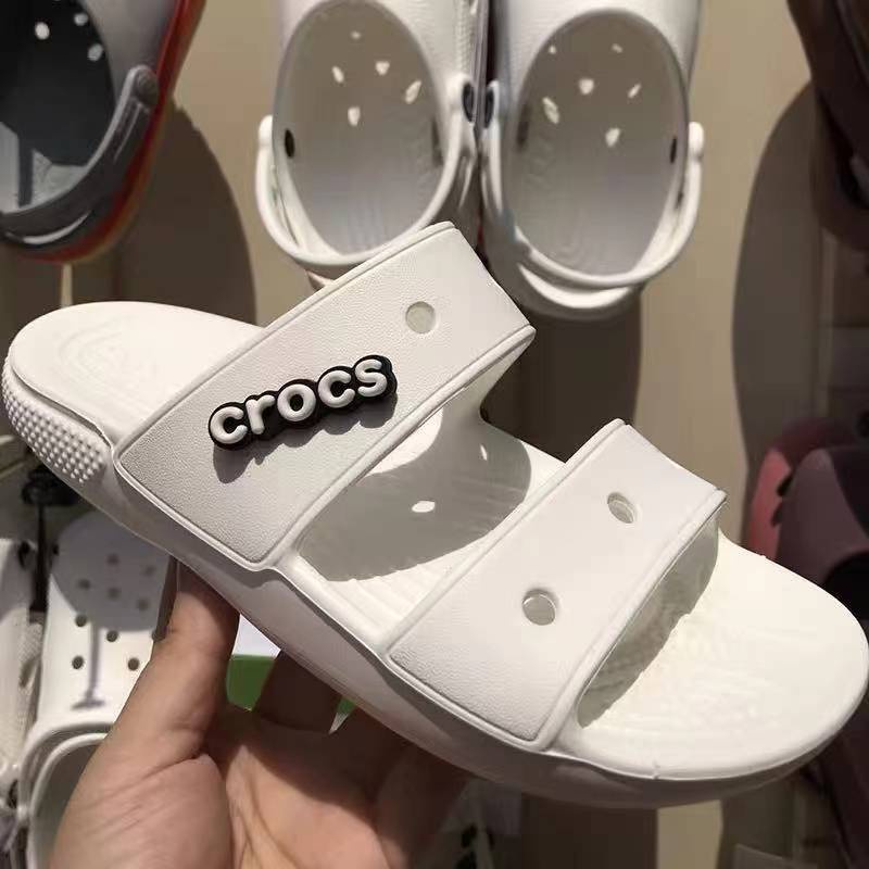 Kayangkaya New Fashion Crocs Two Strap Slides Lightweight Slippers For ...