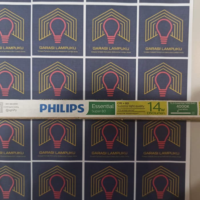 Philips Tl5 Essential Lamp 14w / 840 Natural White Yellow 14 Watt ...