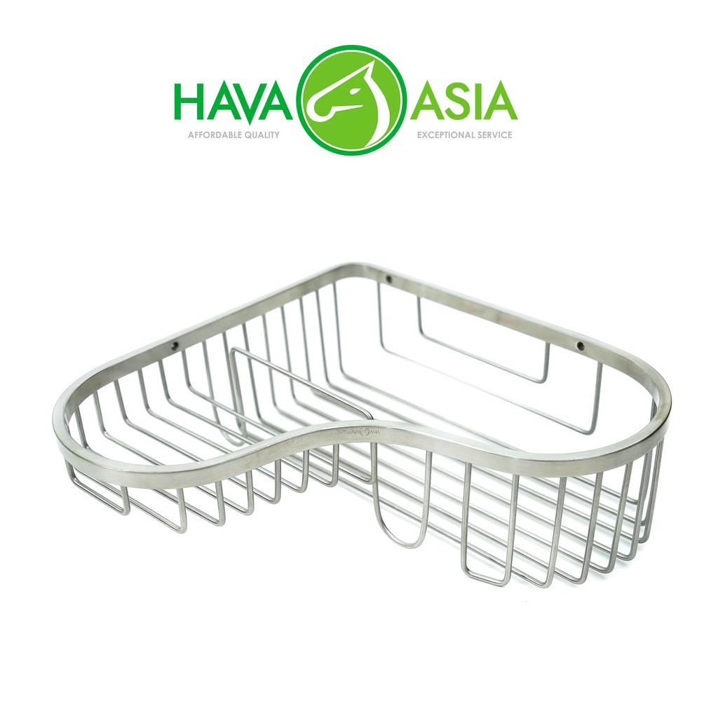 HavaAsia Sus304 Stainless Steel Corner Basket (Code: E4112) | Shopee Philippines