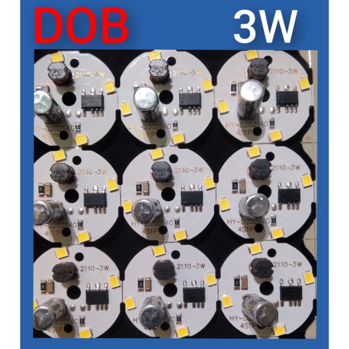 DOB 3W D-28MM AC LED PCB | Shopee Philippines
