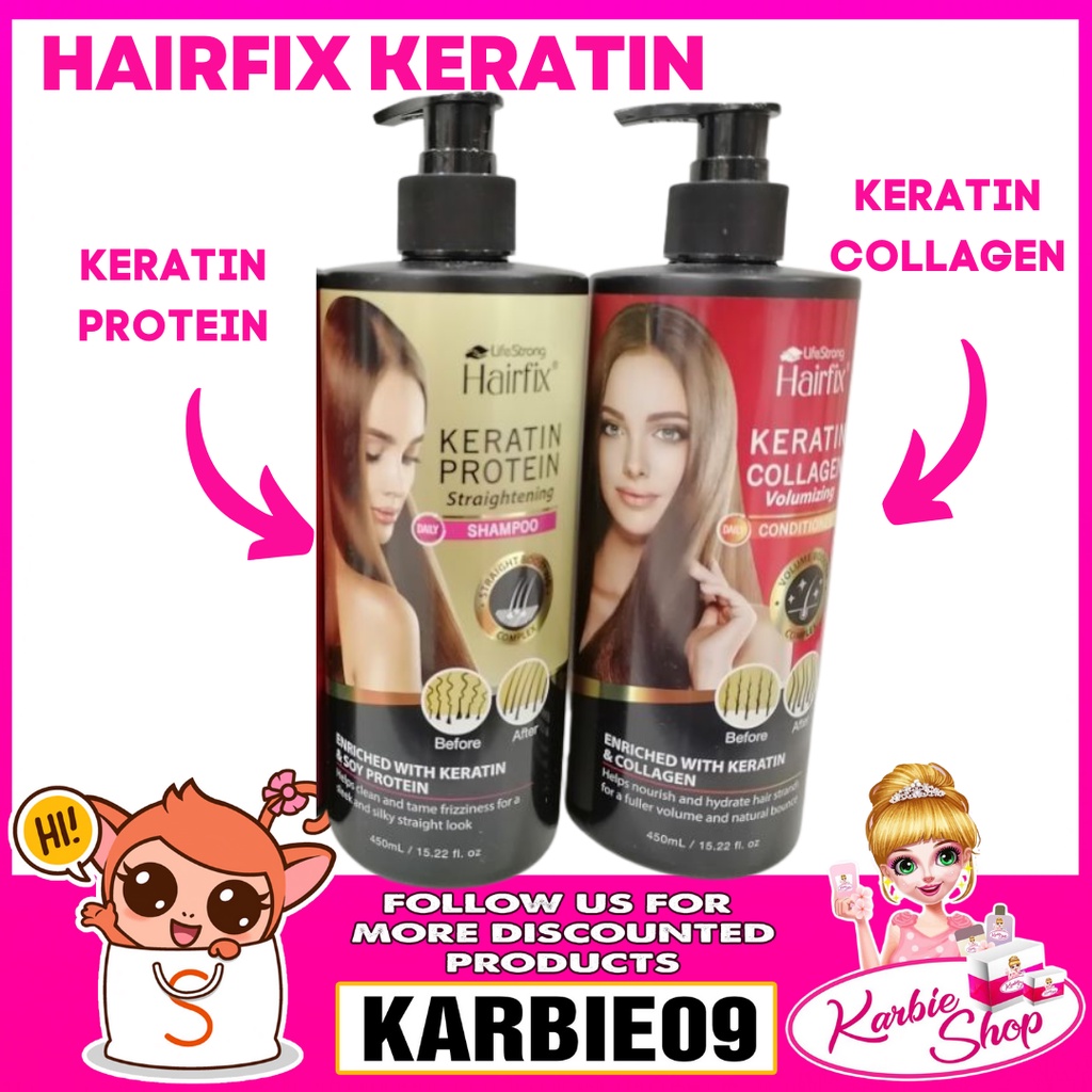 Orig HairFix Keratin Collagen Volumizing Shampoo | Keratin Protein ...