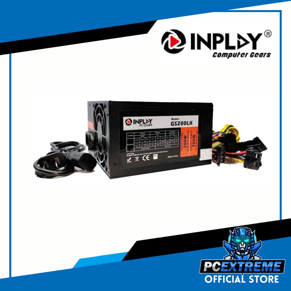 INPLAY GS200LK GENERIC POWER SUPPLY UNIT 700W PSU DESKTOP COMPUTER CPU ...