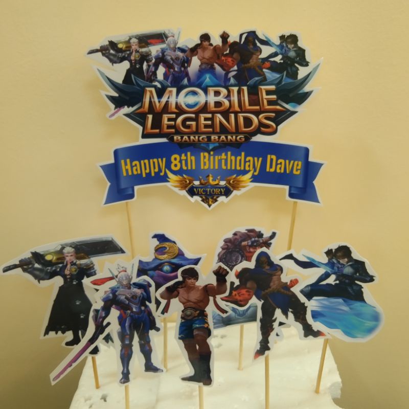 Mobile Legends Inspired Cake Topper | Shopee Philippines