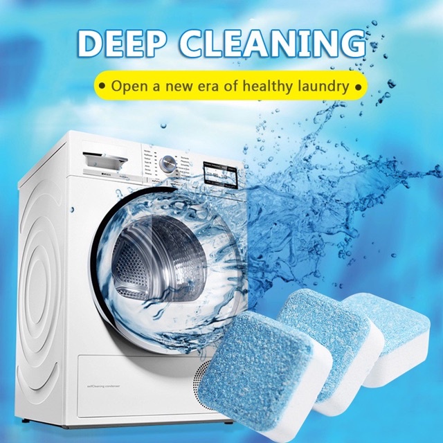 LHK 1box (12pcs) Washing Machine Soap Tablet Laundry Anti-bacterial ...