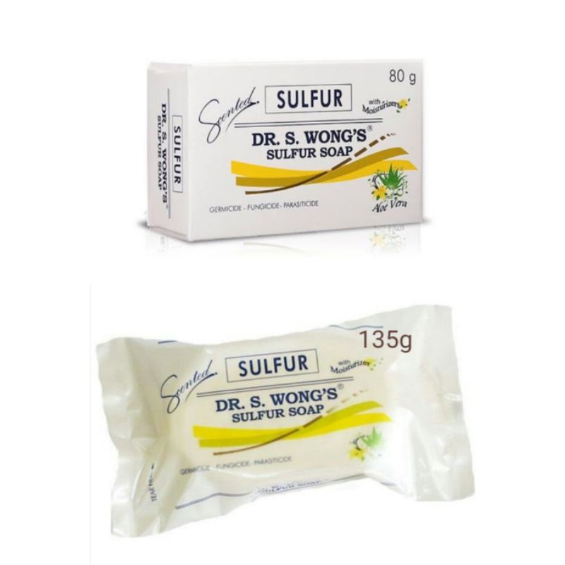 Dr. S. Wong's Sulfur soap w/ Moisturizer 135g | Shopee Philippines