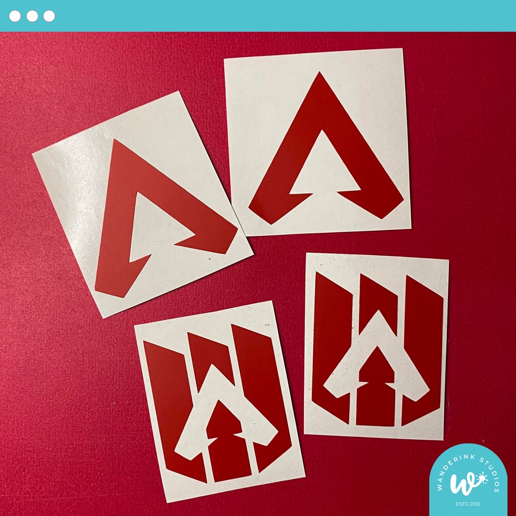 Apex Legends Fan Merch Waterproof Matte Vinyl Decals Stickers | Shopee ...