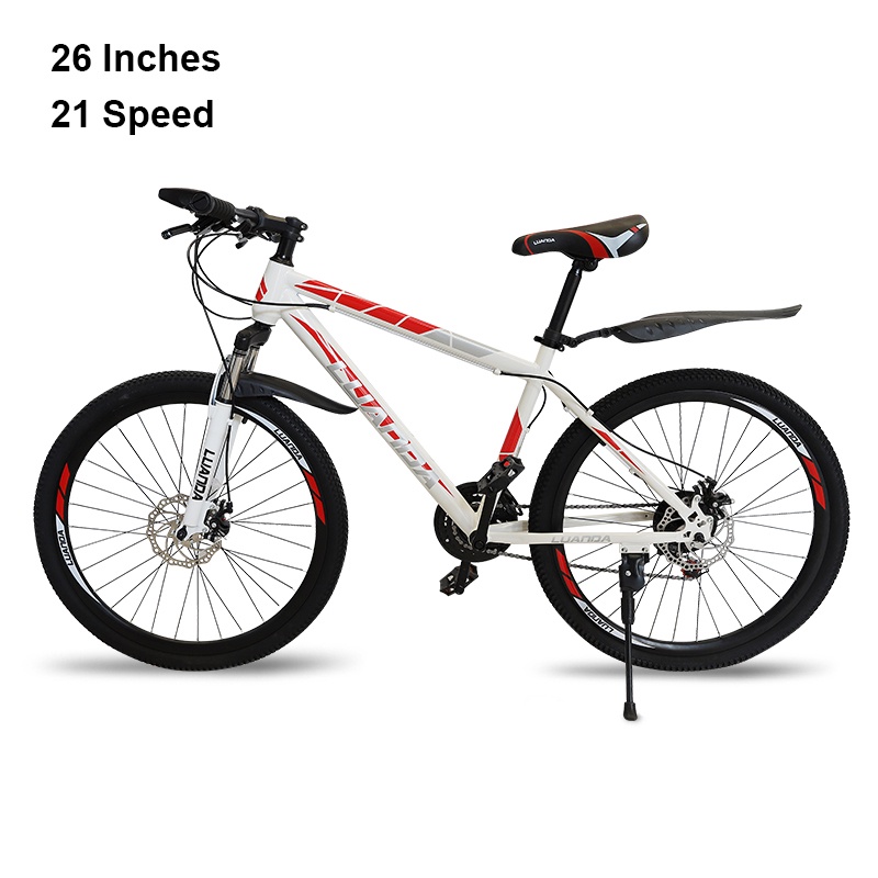 LUANDA Mountain Bike 26inch Off-Road Bicycles 21Speed Load-bearing ...