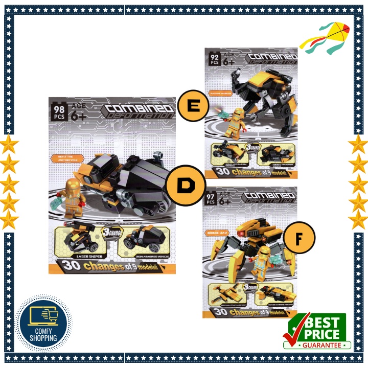 Combined Deformation Brick Toys from Taiwan (1 Box Only) | Kids ...