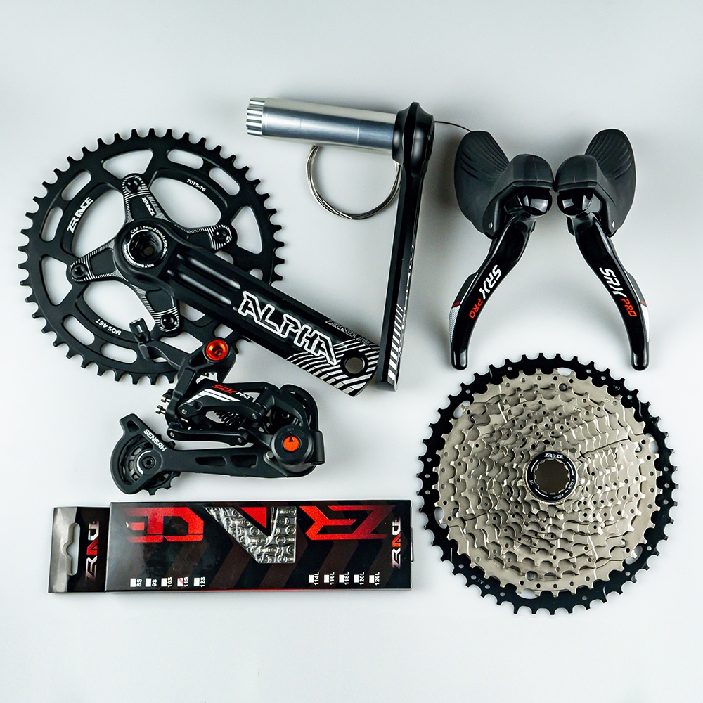 SENSAH SRX PRO 1x11 Speed 11s Road Groupset R L Shifter Rear Derailleurs ZRACE chainset Cassette gravel bikes Shopee Philippines