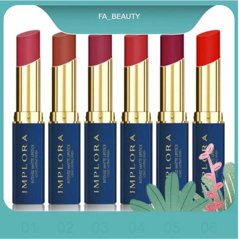 Fa_beauty Implora Lipstick Intense Matte | Shopee Philippines