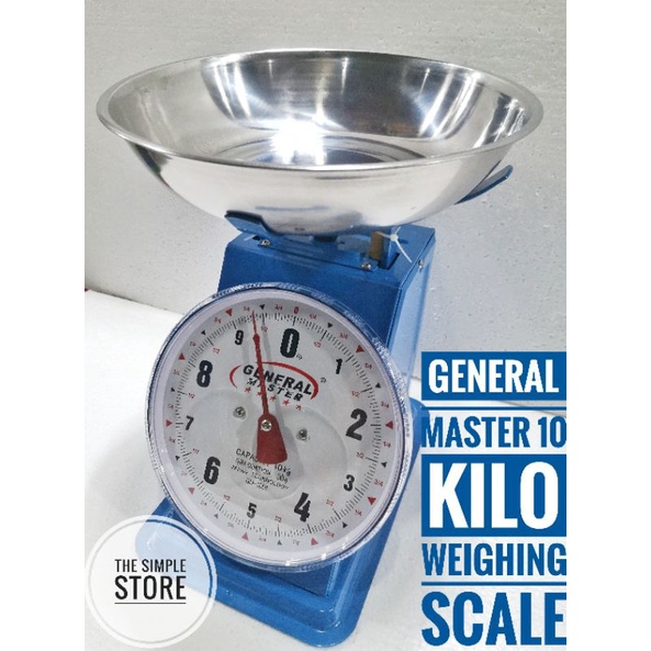 General Master 10 Kilo Weighing Scale | Shopee Philippines