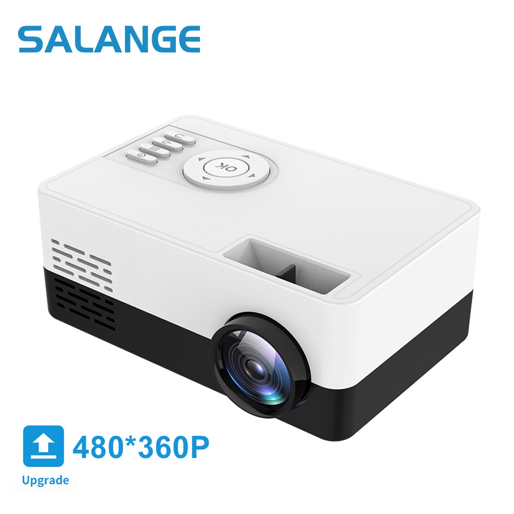 Salange J15 Pro Led Mini Projector for Home Theater 480x360 Pixels ...
