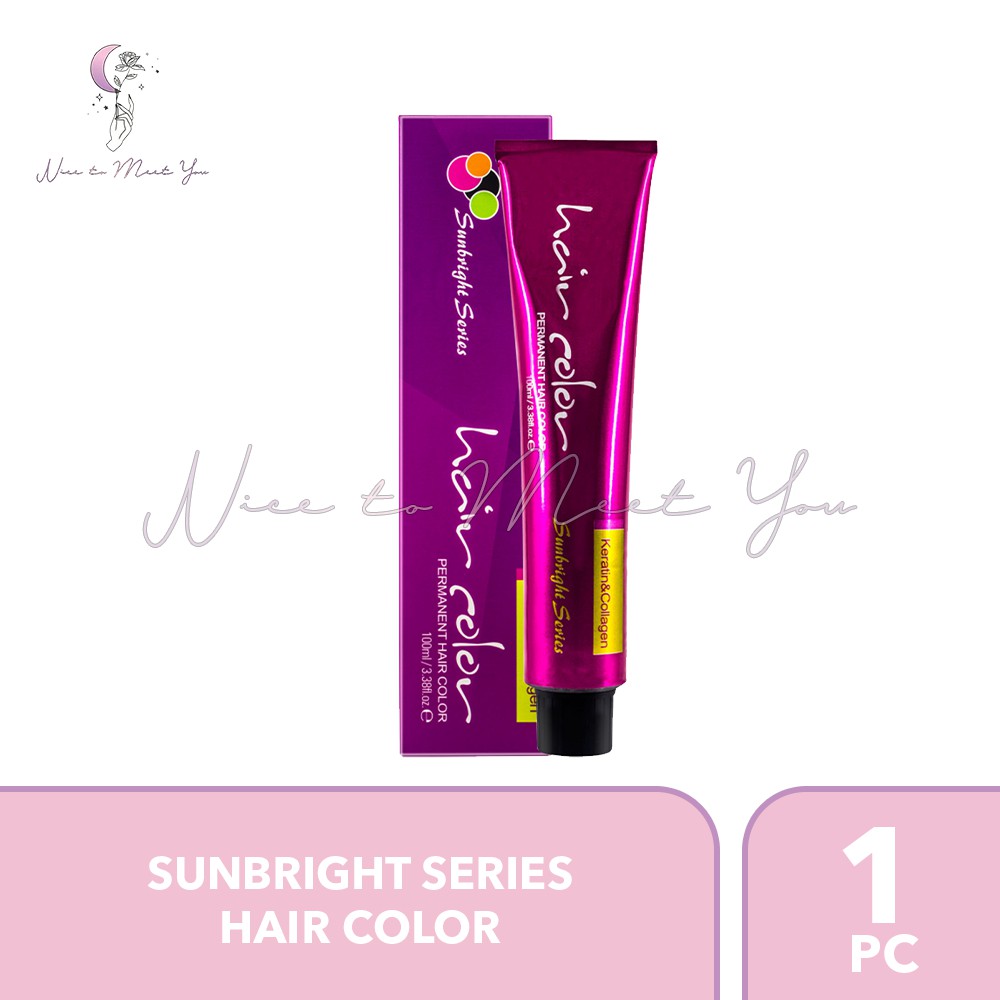 Sunbright Series Hair Color 100ML Sliver Ash | Shopee Philippines