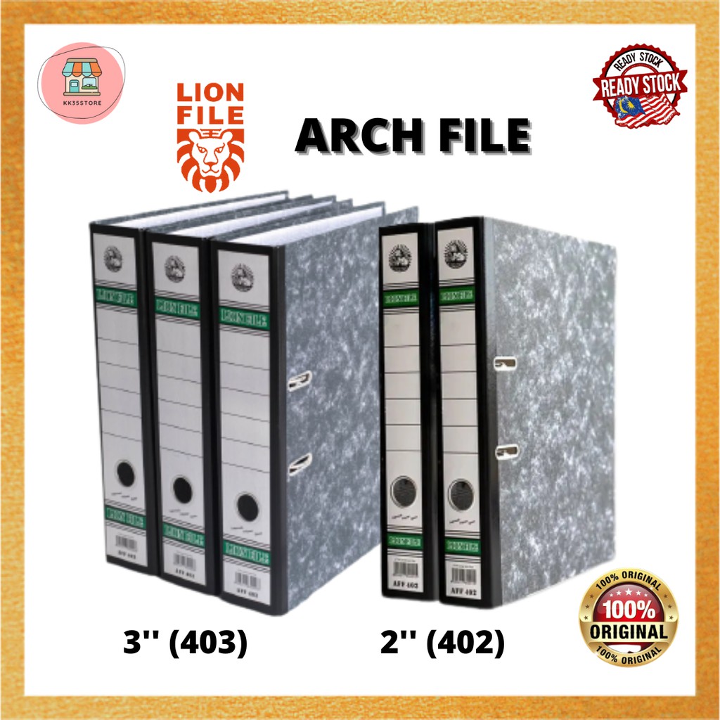 Lion 3” Inch / 2'' Inch Lever Arch File/Ring File | Shopee Philippines