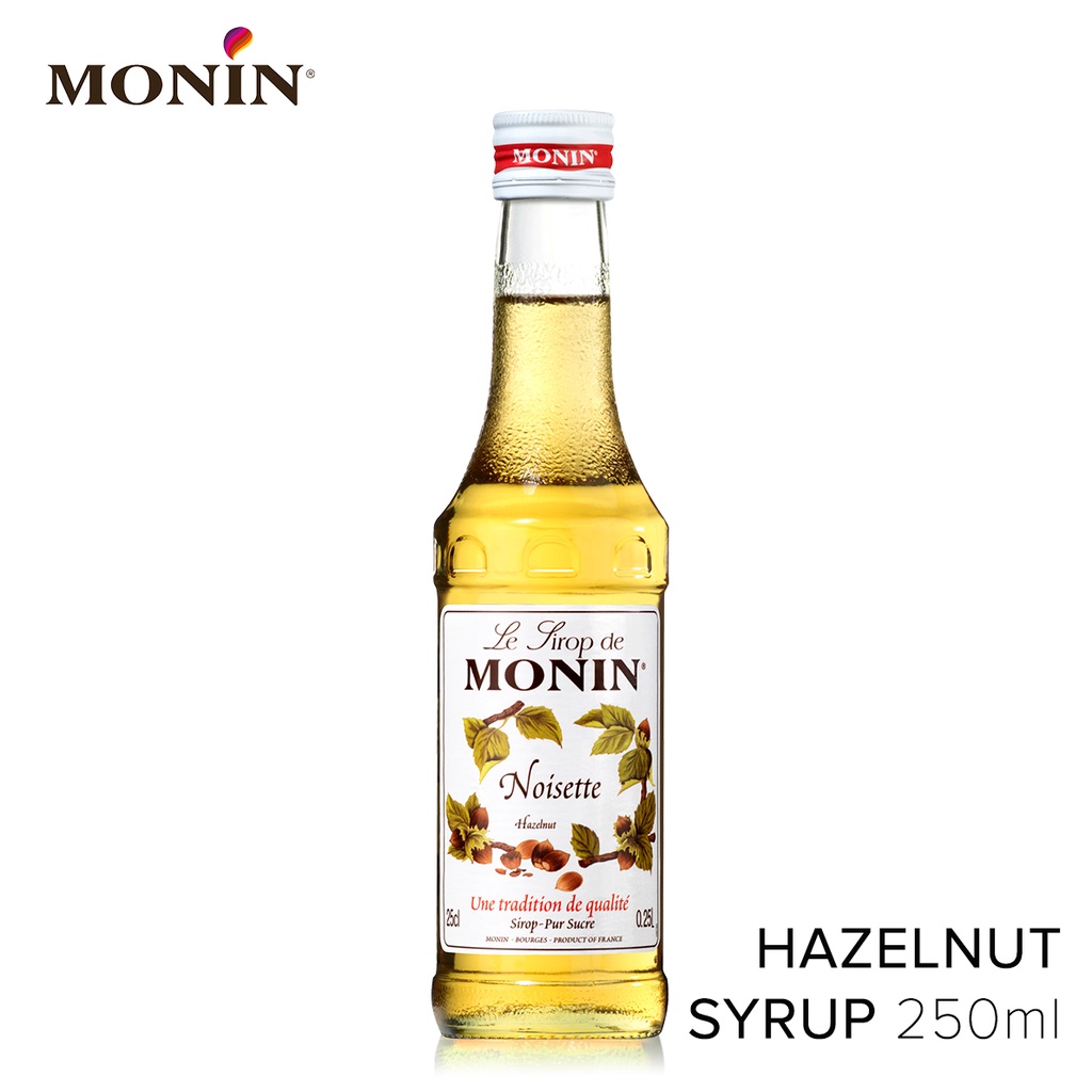 MONIN Hazelnut Syrup 250ml | Shopee Philippines
