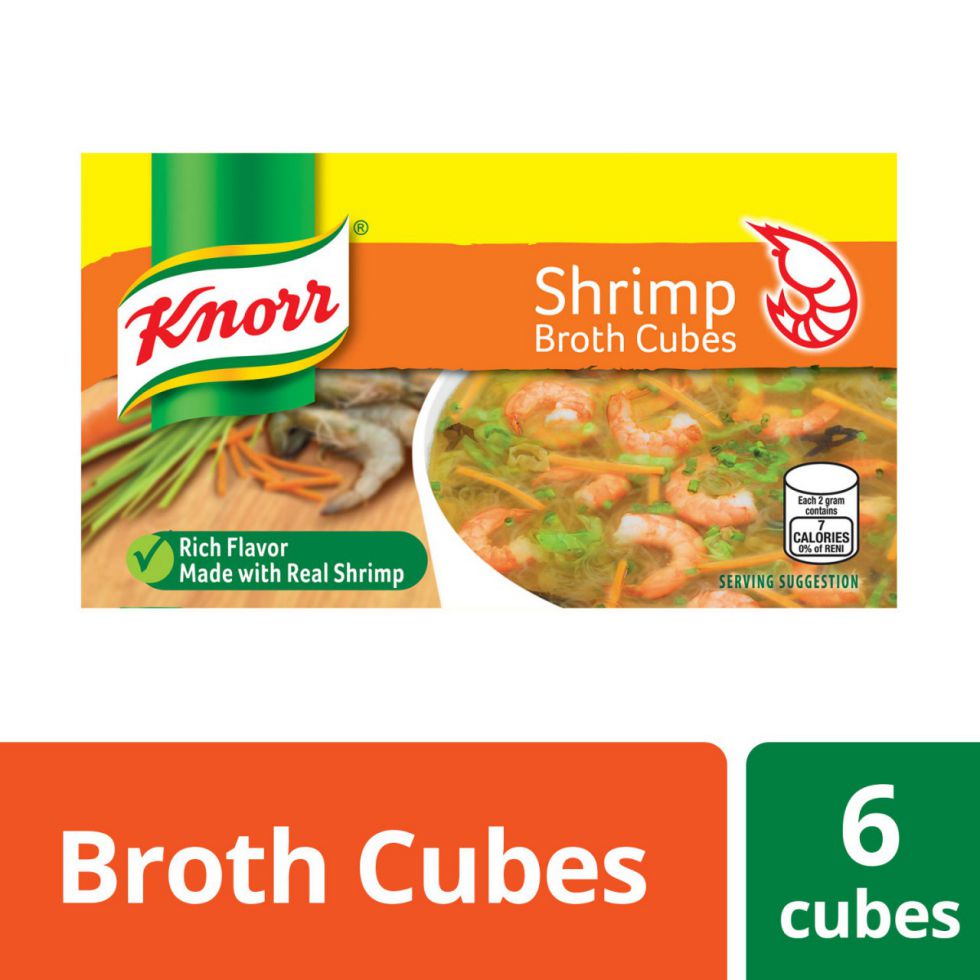 Knorr Shrimp Broth Cubes 60g (6 Cubes x 10g Each) | Shopee Philippines