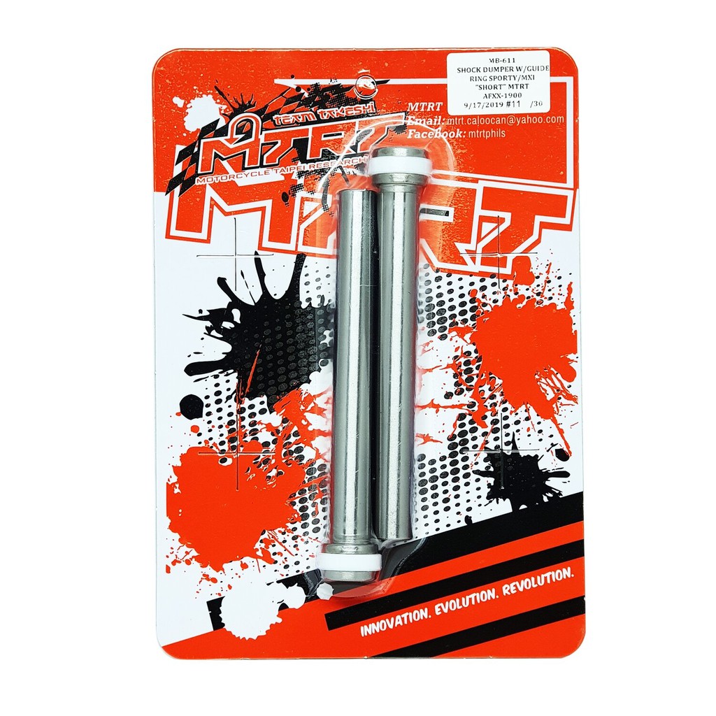 SHOCK DAMPER w/guide ring SPORTY/MXI "SHORT" MTRT | Shopee Philippines