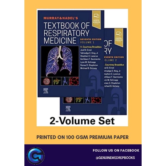 NADEL & MURRAY TEXTBOOK OF RESPIRATORY MEDICINE 7TH EDITION | Shopee ...