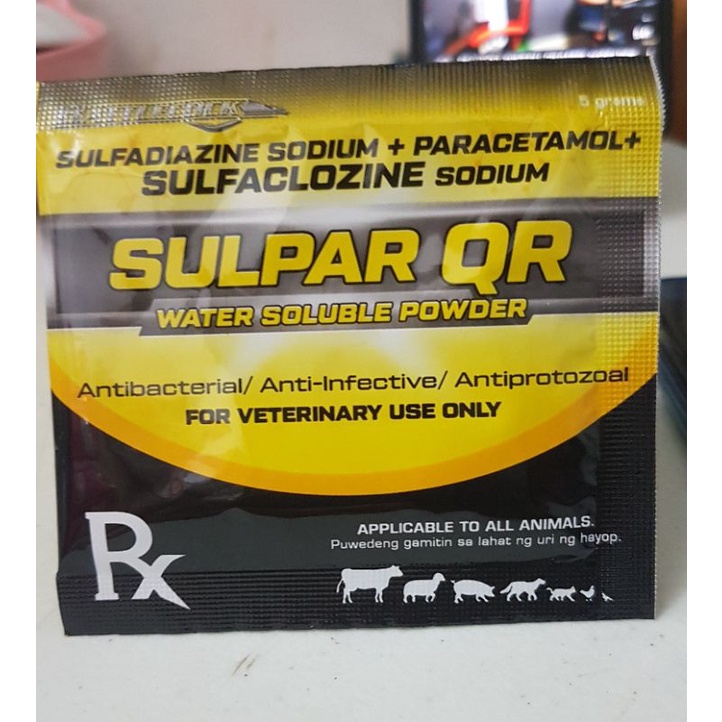 SULPAR QR Water Soluble Powder 5grams sold per 1sachet | Shopee Philippines