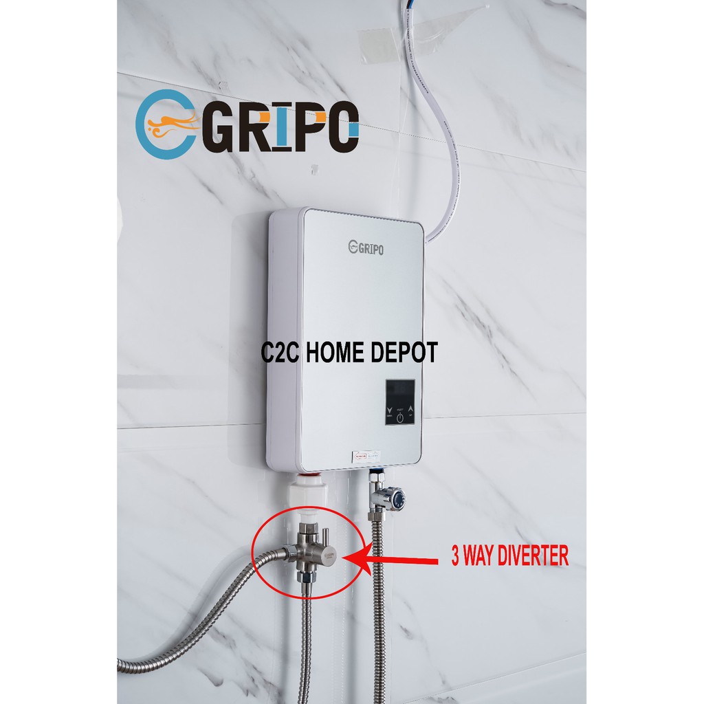 GRIPO High End 304 stainless diverter valve ONLY GP288 | Shopee Philippines