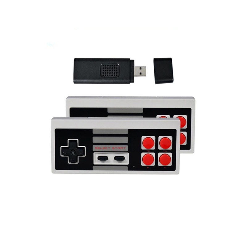 ACAI DOU Video Game Console Joystick 8 Bit Wireless Controller Built-in ...