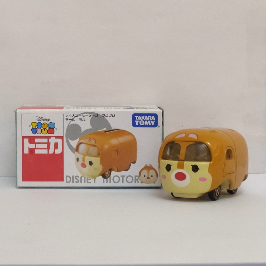 Tomica Disney motorbikes Tsum Tsum chipmunk Dale Diecast cute car ...
