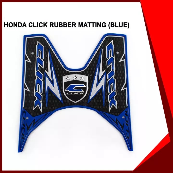 Rubber Matting For Honda Click 125 & 150 V1,V2 And Game Changer ...
