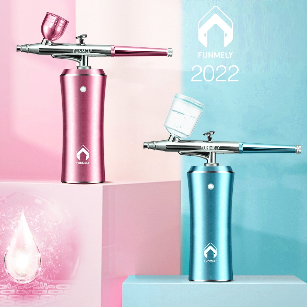 Mini Airbrush Kit With Compressor airbrush Spray USB Charging For Skin ...