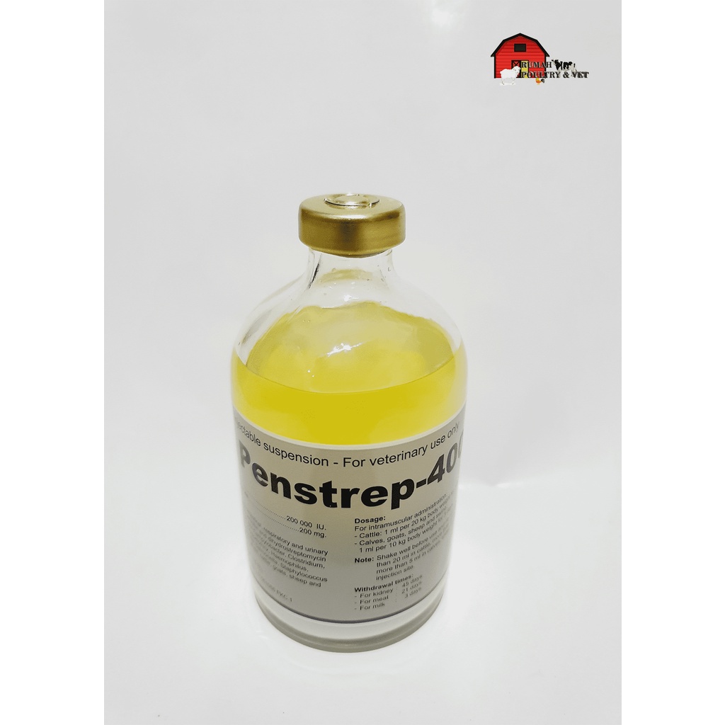 Penstrep-400 100ML (ANTI Biotic For Breast Infection And Diginding Internection) | Shopee ...
