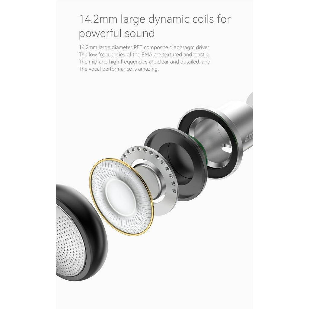 TRN EMA Aluminum Alloy Detachable Cable Flathead Type Dynamic Driver ...