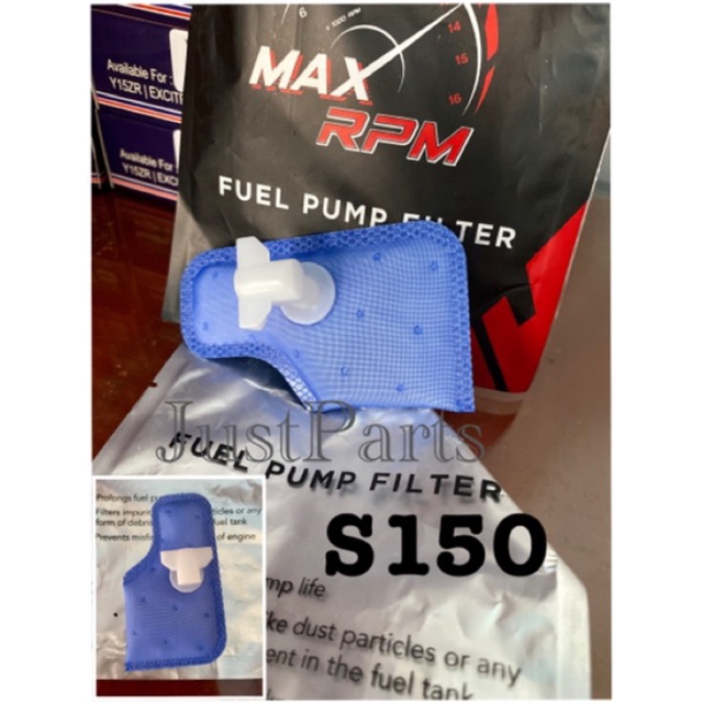 Max RPM Fuel Pump Filter sniper150/nmax/aerox/mio i125/beat fi/rs150 ...