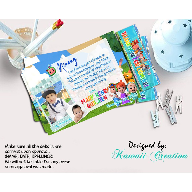 glittery ref magnet with (names of ninongs and ninang) - any theme ...