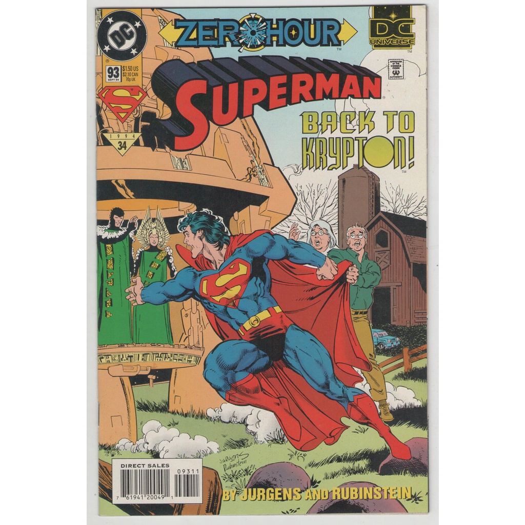 Superman 93, 94, 95, 96, 99, 104, 105, 106 (1994-95) Green Lantern, Darkseid, Atom, Cyborg ...