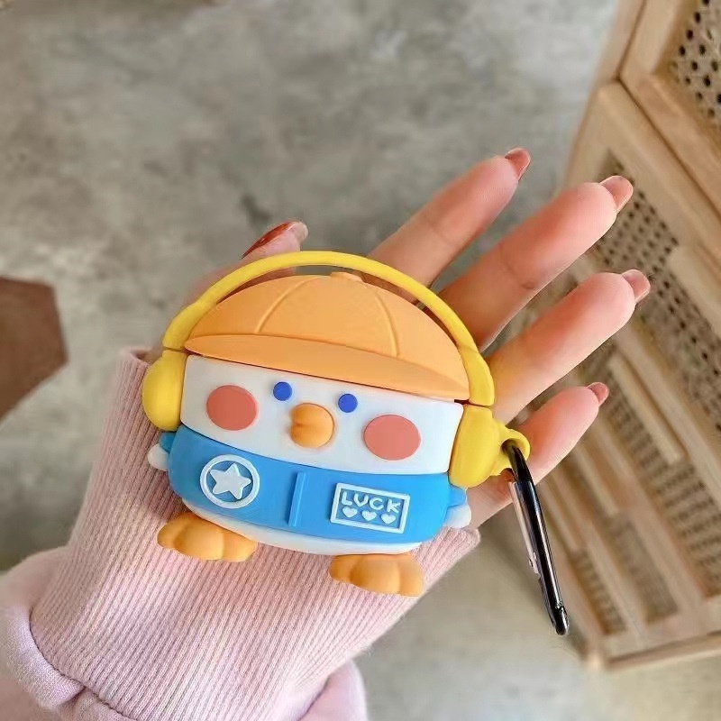 for AirPods 1 2 3 Airpod Pro 3D Avocado Shark Corgi Dog Key Chain ...