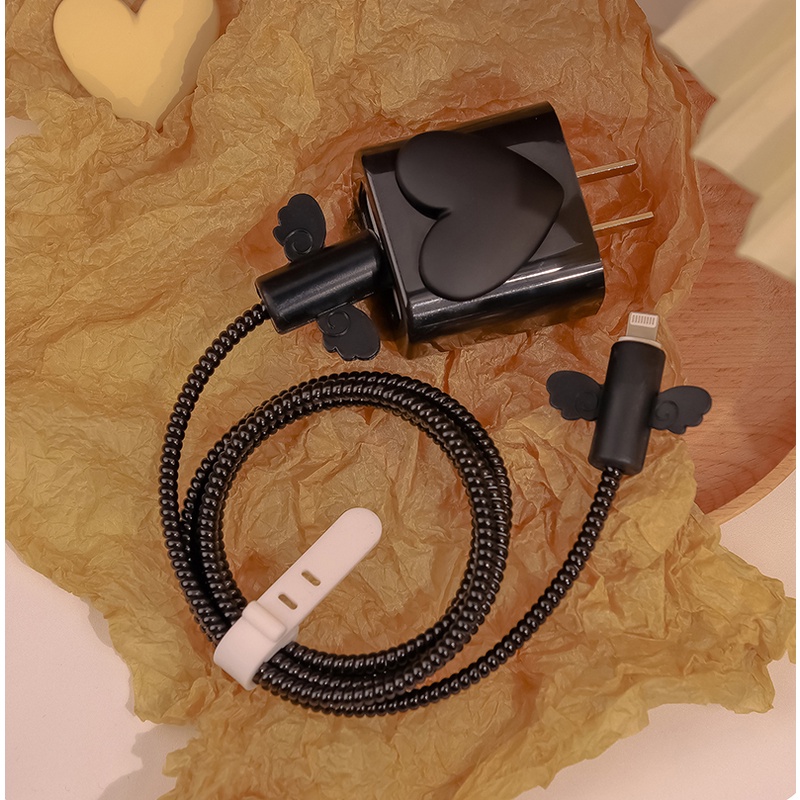 Charger Protector Cover /Cable Protector Winder /Charger Case ...