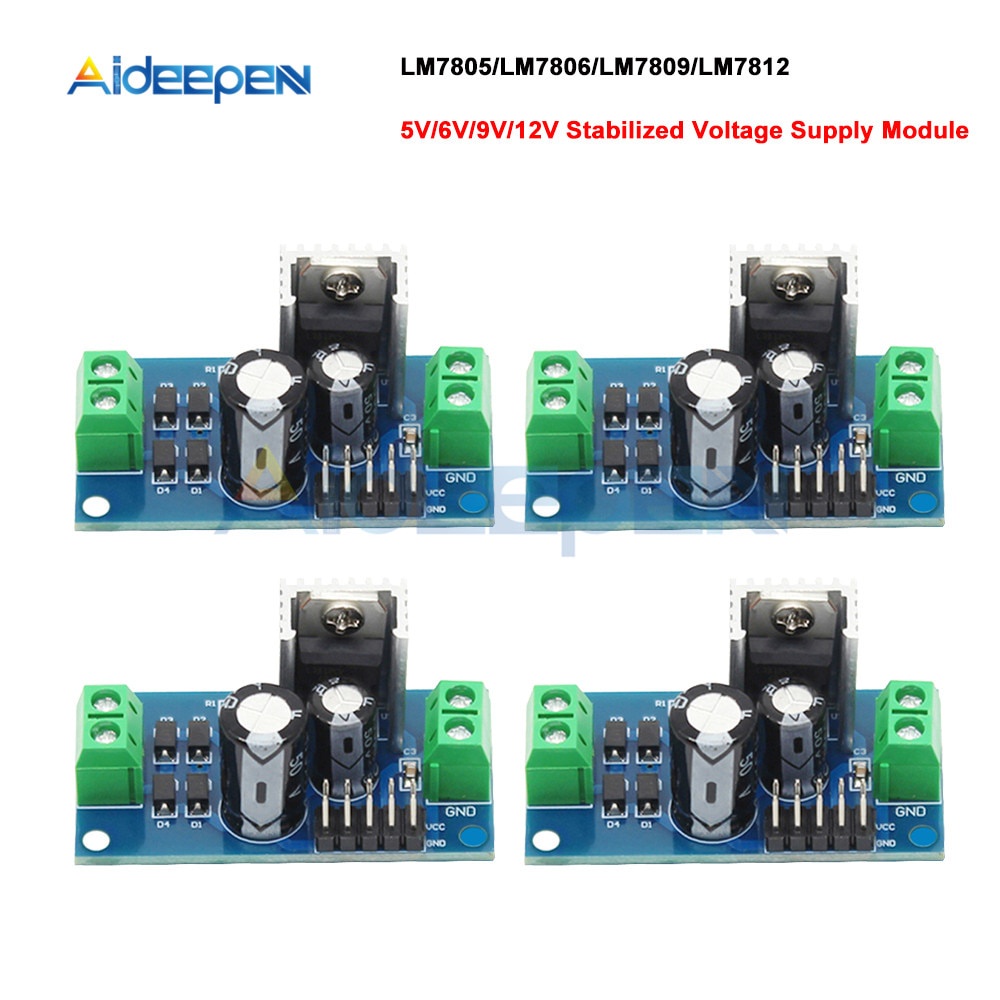 LM7805 LM7806 LM7809 LM7812 DC/AC Three Terminal Voltage Regulator ...