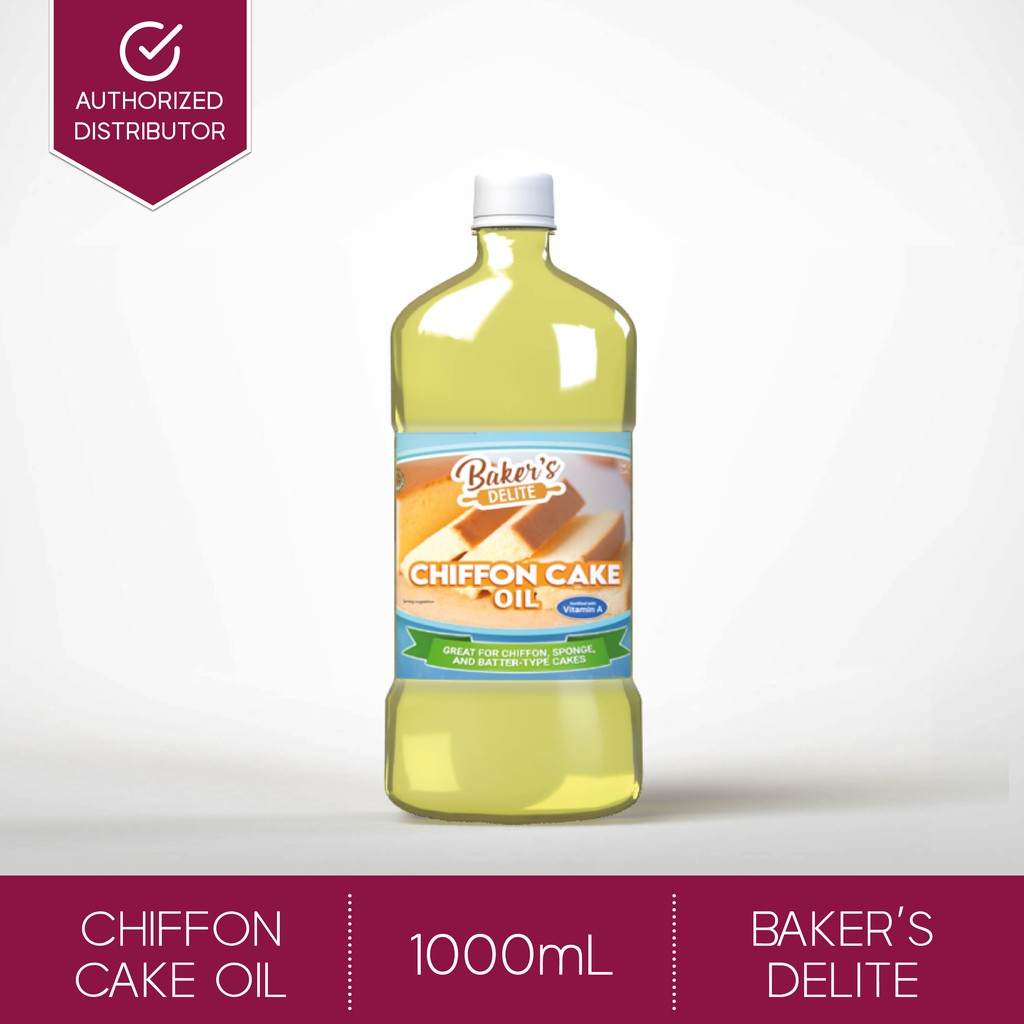 *Baker's Delite Chiffon Cake Oil 1000mL | Shopee Philippines